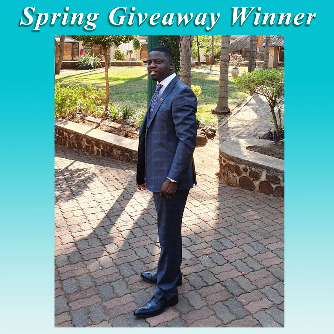 Our Spring Giveaway Winner – William Hunt Savile Row